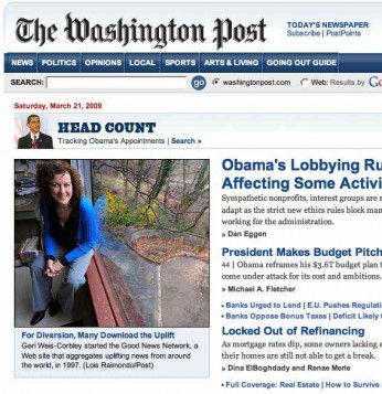 Press Clips and Publicity - Good News Network