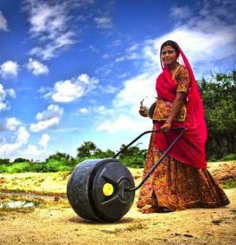 WaterWheel Rolls Out Solution to Ease Heavy Load - Good News Network