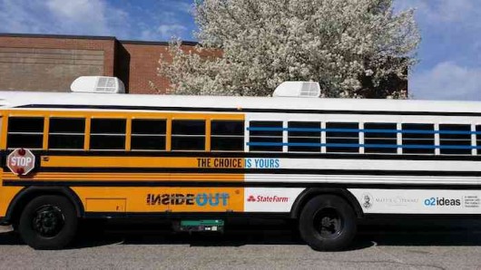 The Choice Bus - Half School Bus, Half Prison Bus Teaches Kids ...