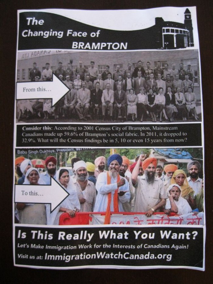 Ontario Students Counter Anti-Immigration Flyer with Positive Message ...