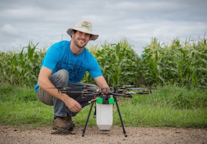 Drones Drop Beneficial Bugs on Crops as a Natural Pest Control - Good ...