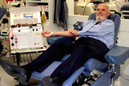Man With Rare Antibody Saves 2 Million Babies with Blood Donations