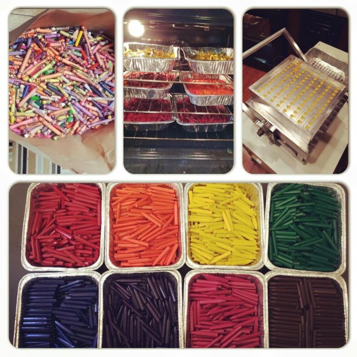 Dad Recycles Old Crayons Into New Ones for Schools, Hospitals and Art ...