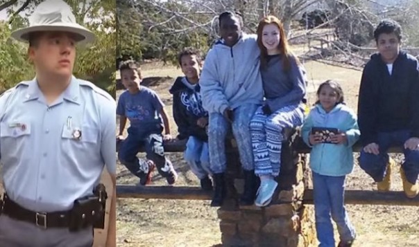 Trooper Who Hid Tragedy From 4 Halloween Kids Just Raised $450K for Them