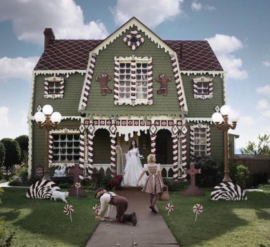 Haunted Mansion Turned Into Real Life Gingerbread House - Good News Network