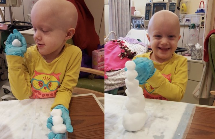 Nurse Turns Blizzard to Smiles, Brings Snow Inside for Hospitalized ...