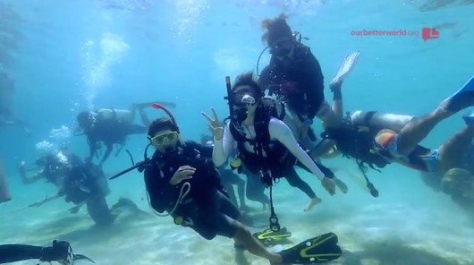 They Can't Walk But They Can Dive – Disabled are Freed Underwater ...