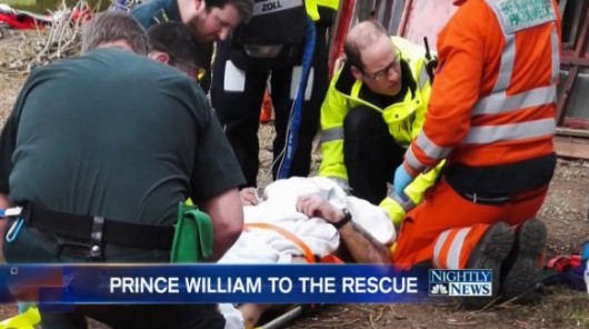 Prince William Arrives in Helicopter, Rescues Oblivious Patient (WATCH ...