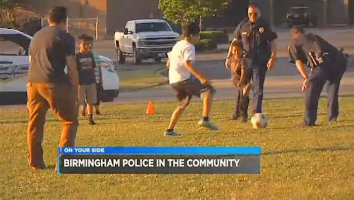 Cops Join Kids for Soccer Matches Instead of Chasing Them Off the Field ...