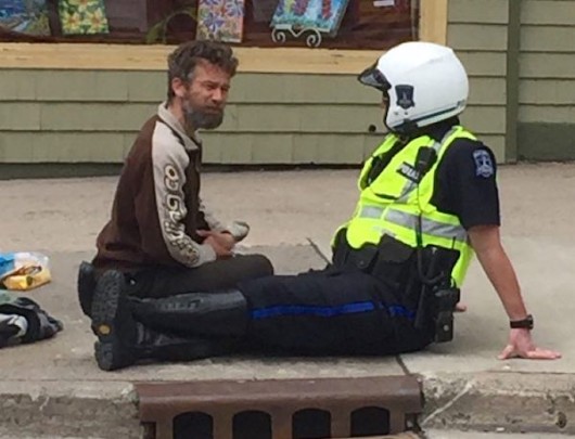 Meet the Police Officer Who Sits on Sidewalks with Street People - Good ...