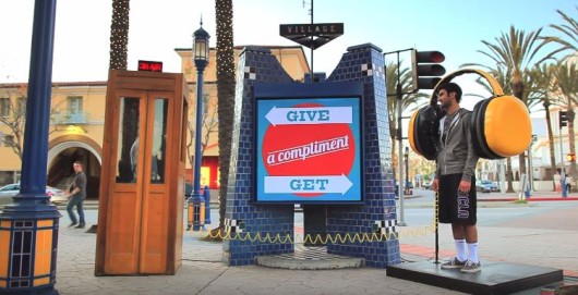Compliment Booth on The Street Gets People To Say How They Really Feel ...