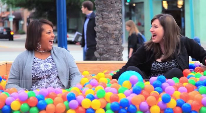 Ball Pit Installed on Street For People to Make Friends (WATCH) - Good ...