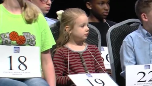 5-Year-old Becomes Youngest Contestant in National Spelling Bee - Good ...