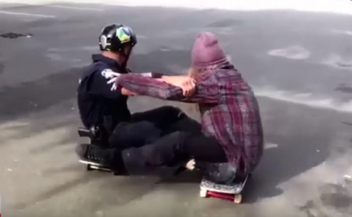 Why This Policeman Skateboards With Teens While On Patrol - Good News ...