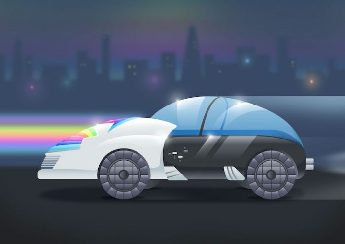 Adorable Kids Asked to Design Cars of The Future Demand Rainbow ...