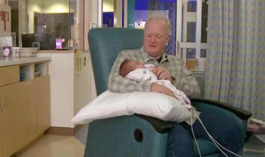 ‘Cuddle Crew’ Cops Comfort Premature Baby, Giving Relief to Parents