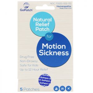 Drug-free Patches Treat Nausea, Cramps, Vertigo, Hangovers & Carsick Pets