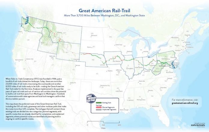 Epic New Trail Will Allow Cyclists and Hikers to Travel 3,700 Miles ...