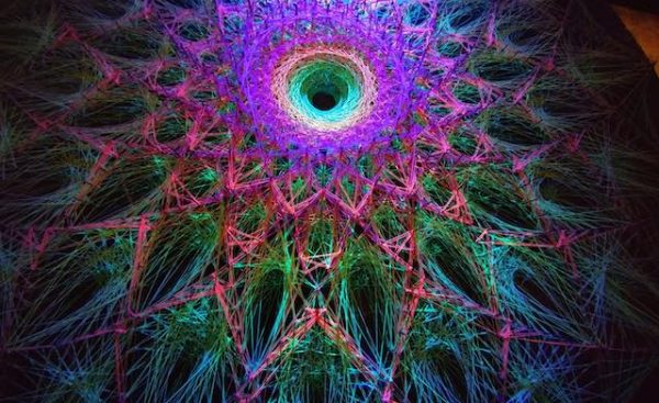 Artists Use Hundreds of Miles of Colored Yarn to Create Breathtaking ...