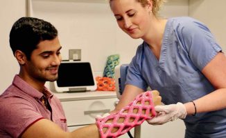 Revolutionary New Arm Cast is Waterproof, Breathable, and Itch-Free