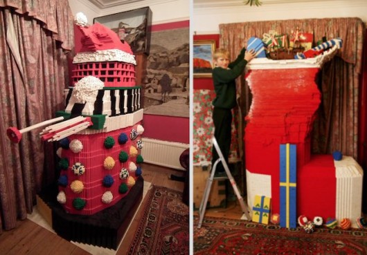 Couple Uses 400,000 LEGO Bricks to Build Biggest Christmas Creation in ...
