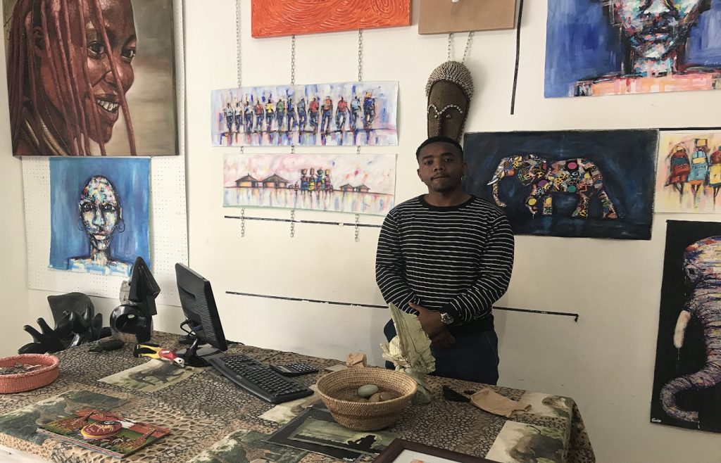 Young Namibian Artist Uses Power of Expression to Offer a Fighting ...