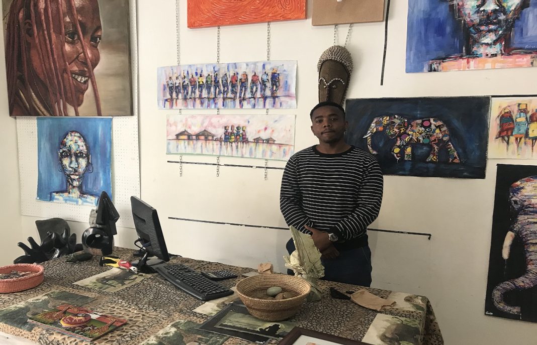 Young Namibian Artist Uses Power of Expression to Offer a Fighting ...