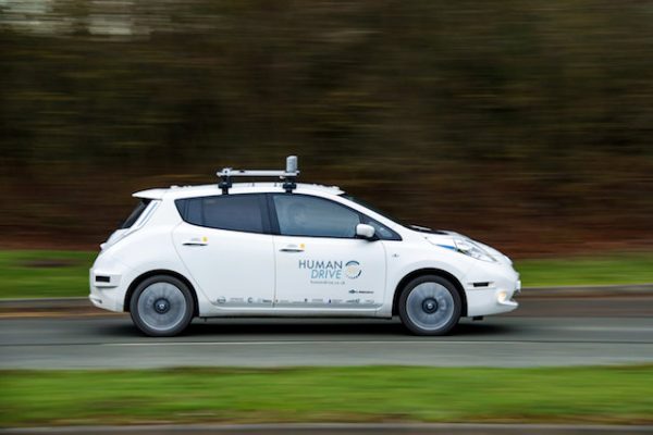 Electric Car Completes UK’s Longest and Most Complex Autonomous Journey