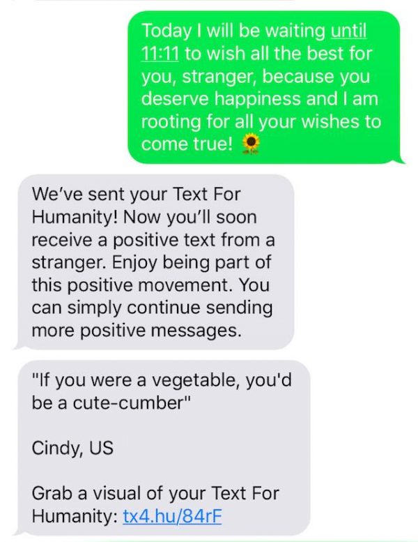 You Can Now Send Compassionate Texts to Random Strangers—And Get Them ...