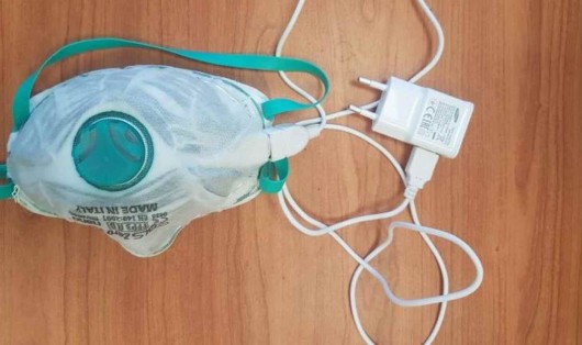 Self-Cleaning Electric Mask Can Power Itself With a Phone Charger—And ...