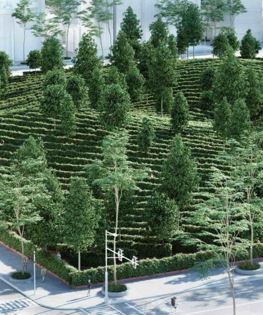 Green Maze Design for City Parks Helps People Maintain Physical ...