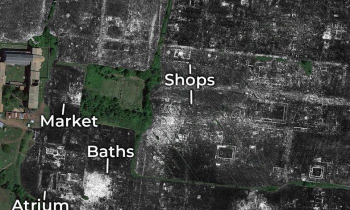 Buried Roman City Mapped in Stunning Detail Using Ground-Penetrating Radar
