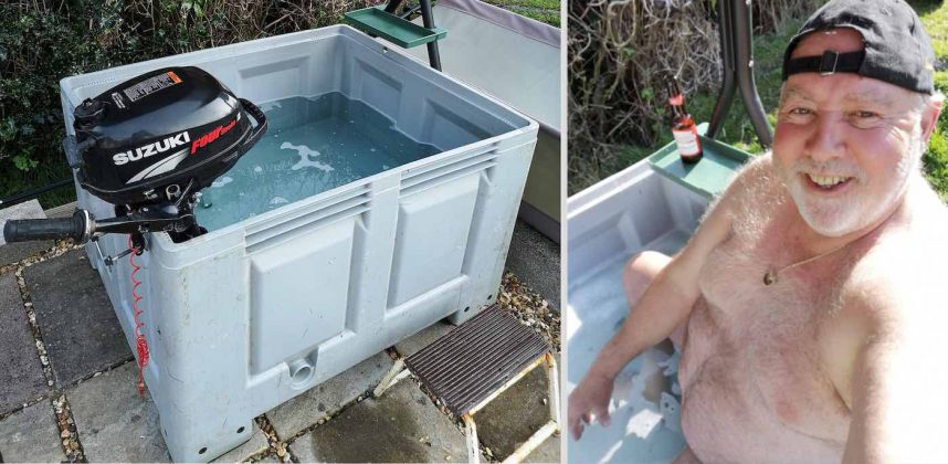 Friday Funnies: Bored Man Builds ‘Hillbilly Hot Tub’ Using an Old Fish ...