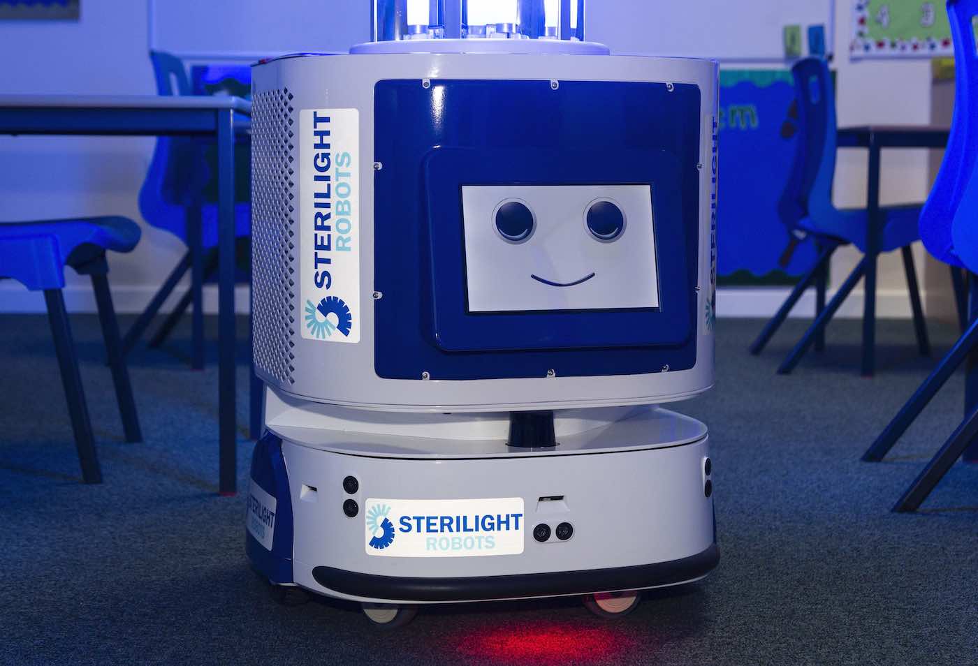 School Employs Robot Cleaner to Disinfect Classrooms Using UV Light ...