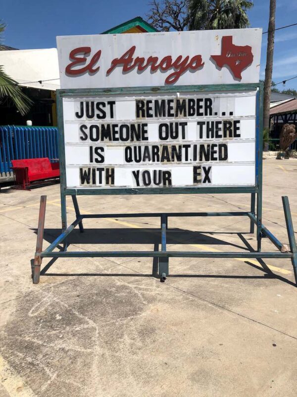 This Austin Restaurant is Making the Wittiest Pandemic Signs Anywhere