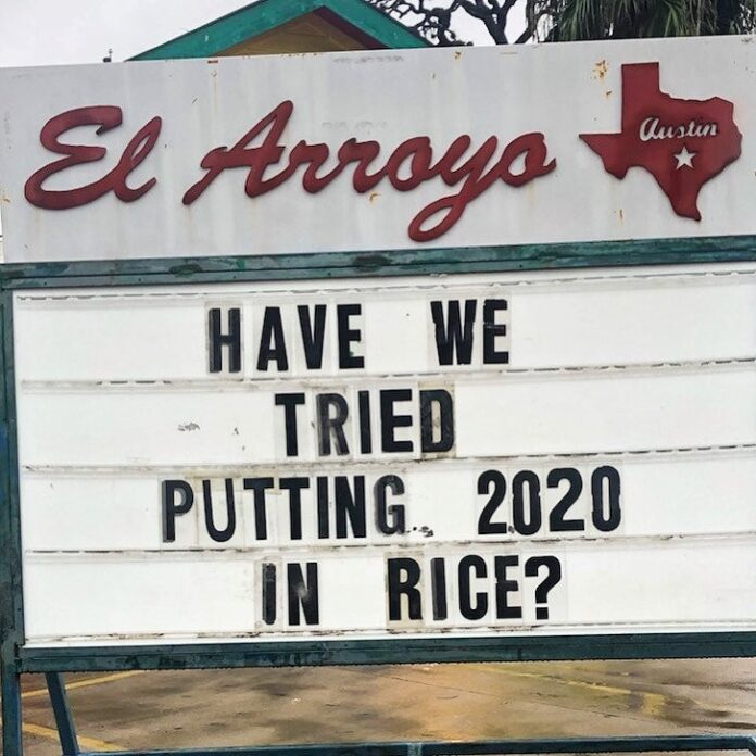 This Austin Restaurant is Making the Wittiest Pandemic Signs Anywhere