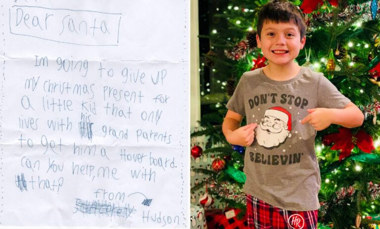 9-Year-old Boy Asks Santa to Give His Hoverboard Away to Grieving Child ...