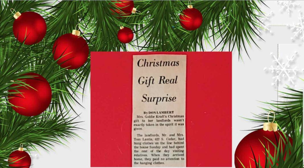 Kindness Remembered: My Christmas Story That Made it Onto Page One