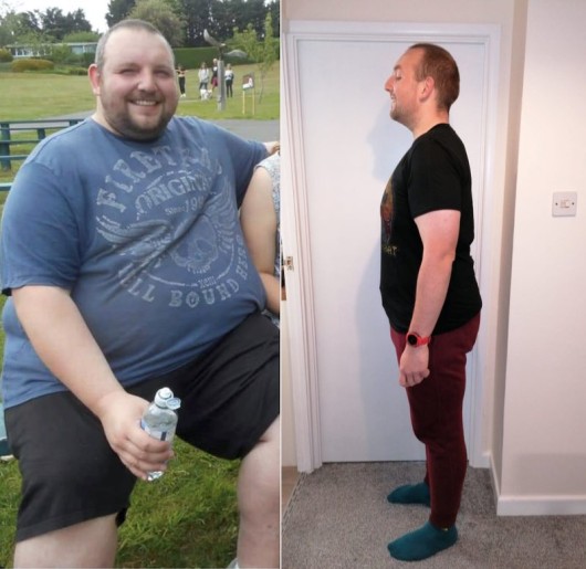 In 15 Months, This 441-lb Man Lost 228 Pounds and Now Runs Marathons to ...