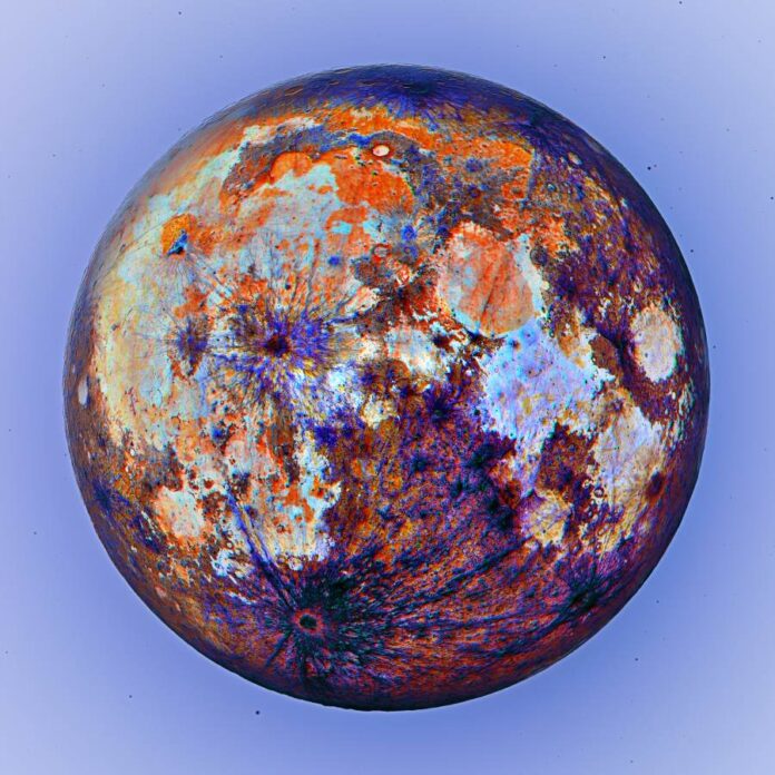 Mind-Bending Pictures of the Moon With Inverted Colors Show Where Magma ...