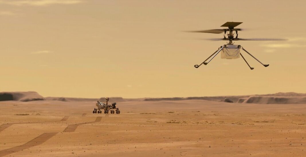 Watch NASA Mars Helicopter Make Aviation History: The First Powered ...