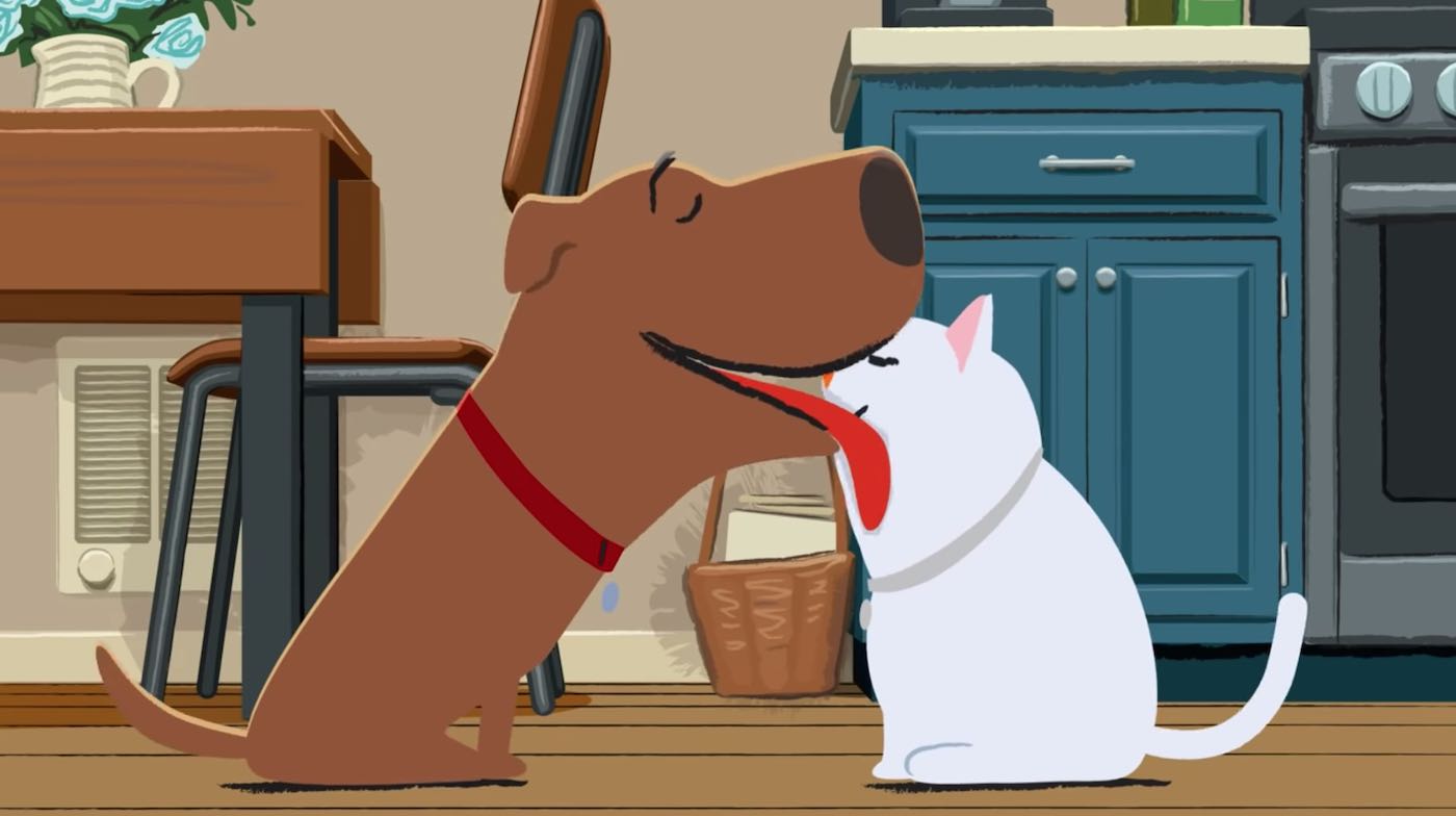 Animator Makes Adorable Short of Dog and Stray Cat Who Are ‘Better ...
