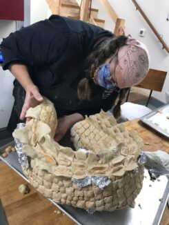 Baker Sculpting an Alligator Out of Bread Presents a Loaf For Loki