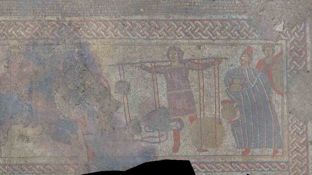 Extraordinary Roman Mosaic and Villa Discovered Beneath British Farmer ...