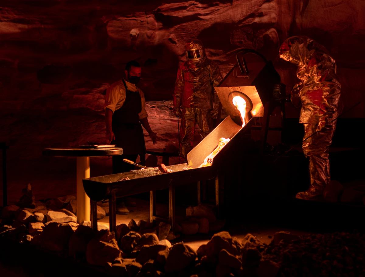 Gourmet Meals Cooked Over Molten Lava: Foodies Offer One-of-a-Kind ...