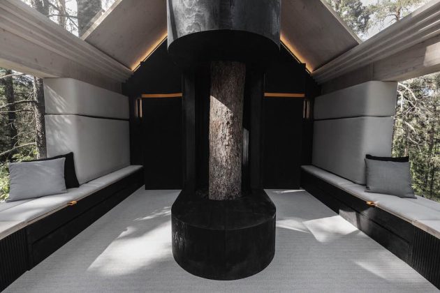 UFO-Like Treehouse Hovers in the Highest Branches of Finnish Forest – LOOK