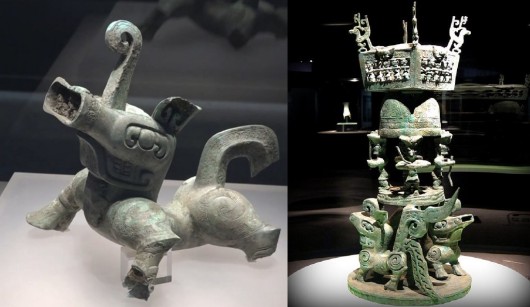Giant Bronze Mythical Beast Found at Famous Chinese Archeological Site—LOOK