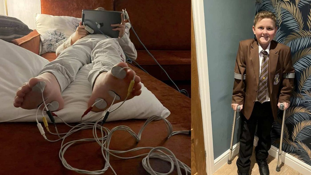 Boy With Crippling ‘Suicide Disease’ Takes First Steps in a Year After ...