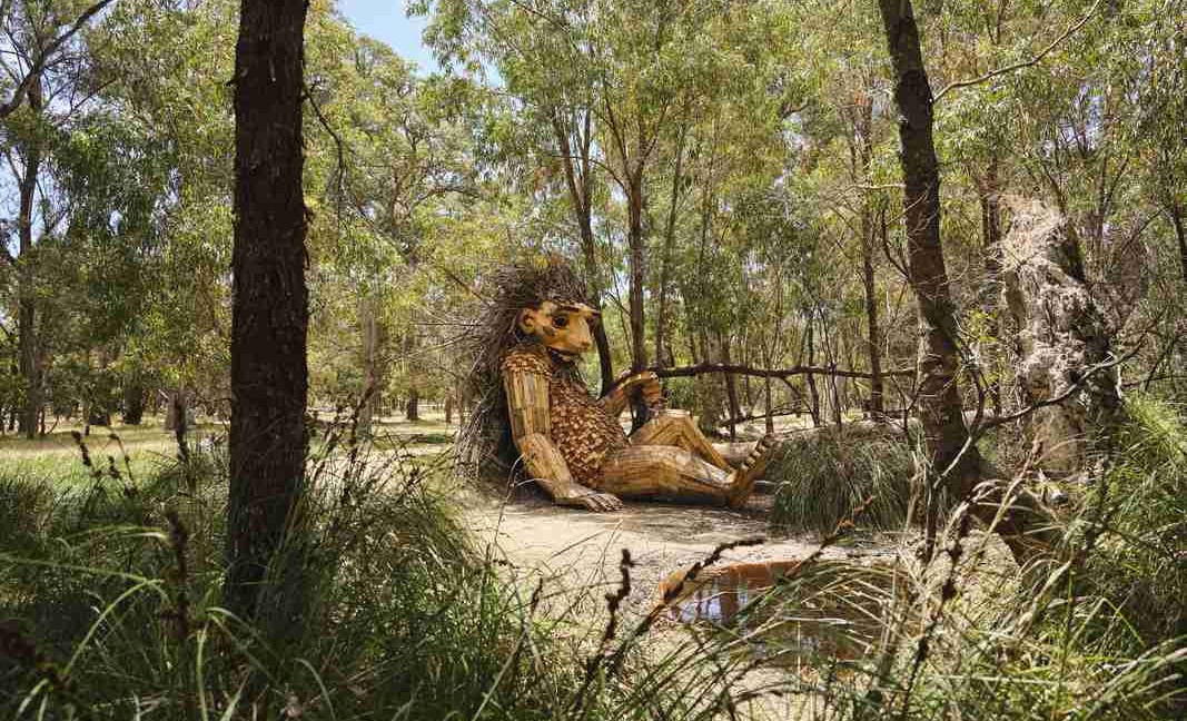 Danish Artist Hides Enormous Trolls in Forests Around the World Using ...