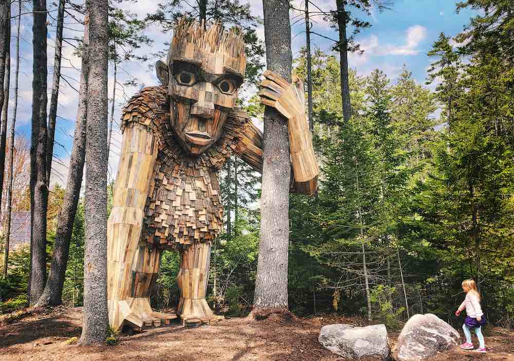 Danish Artist Hides Enormous Trolls in Forests Around the World Using ...